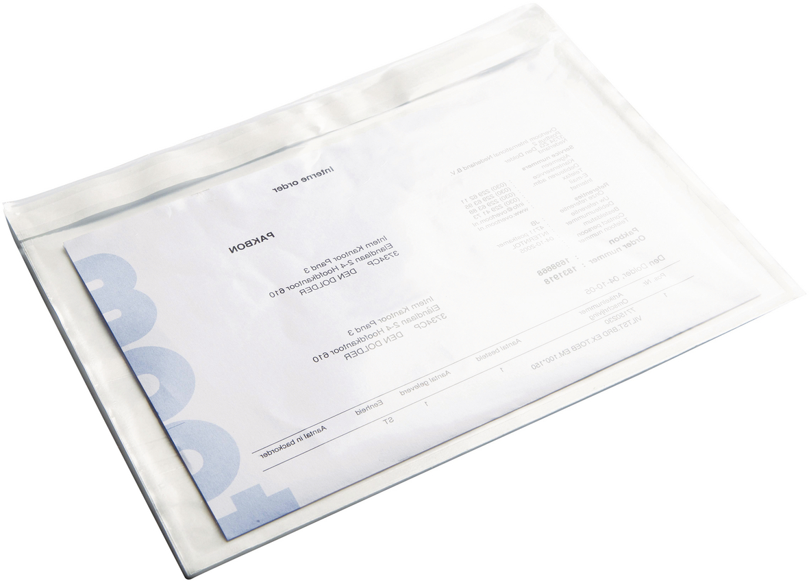 Nalepovacie obálky na dokumenty Pac-List, nepriehľadné - Manutan.sk