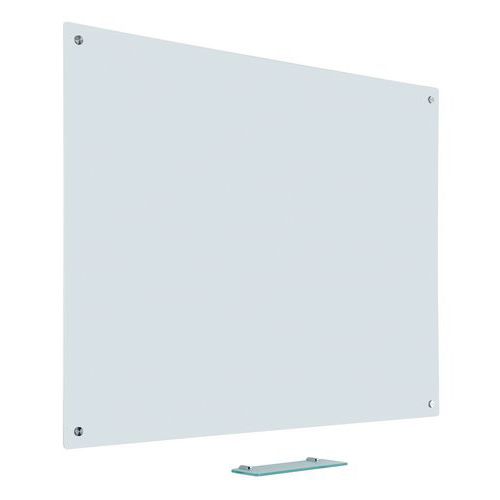 Sklenená magnetická tabuľa Glass2write, sivá - Manutan.sk