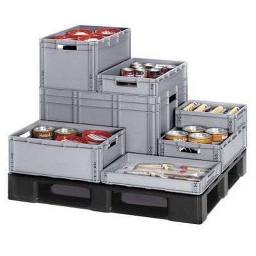 Plastové Euro prepravky PE - Manutan.sk